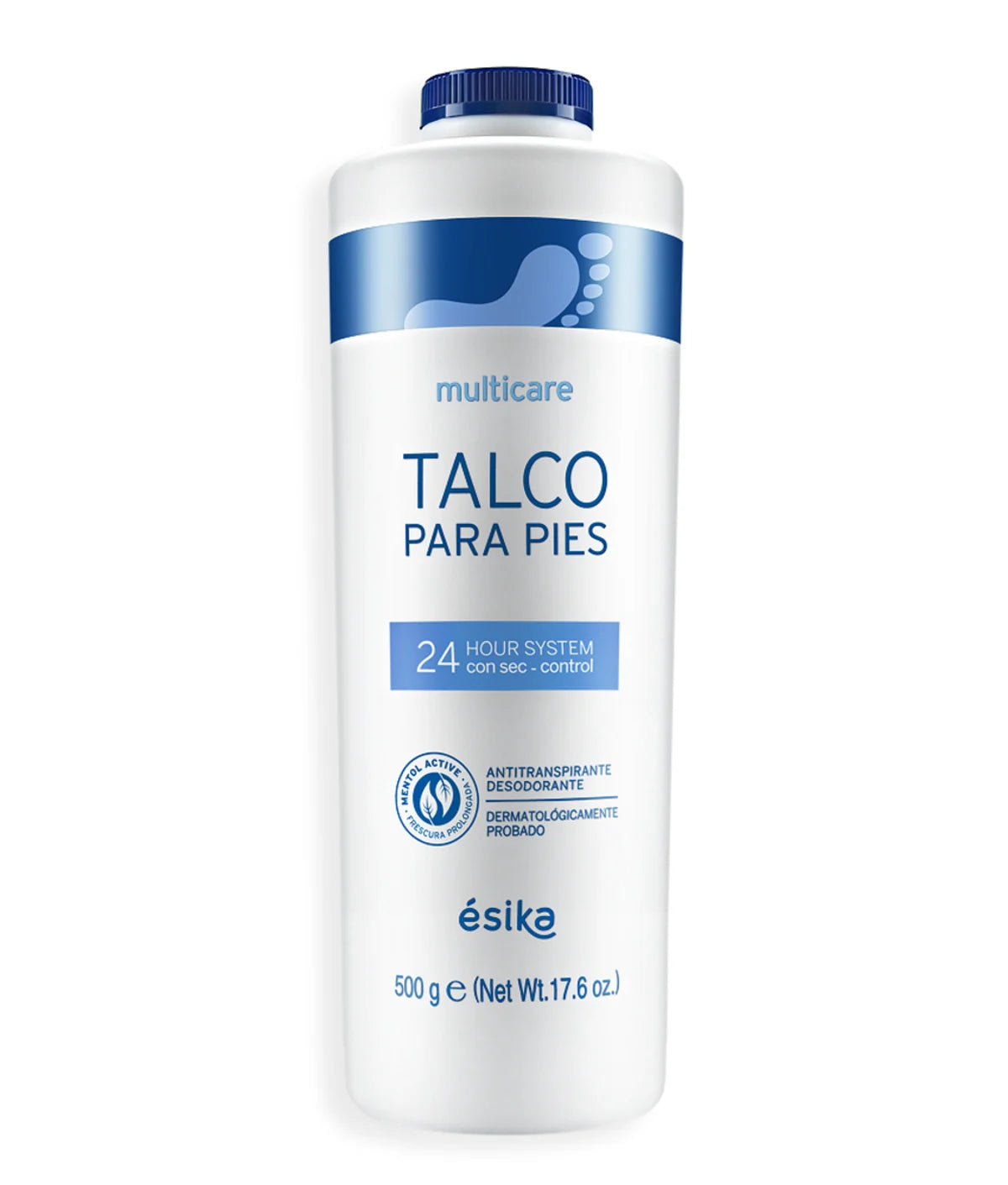 TALCOS PARA PIES ESIKA 500G – Siempre Linda Ecuador